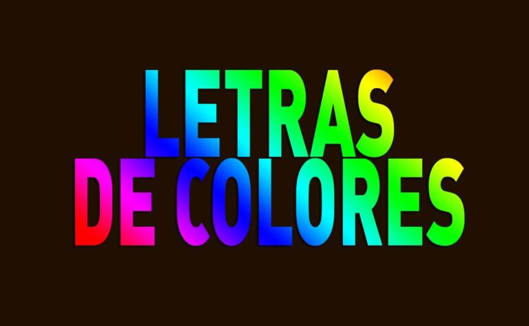 Letras de colores para Copiar y Pegar | 𝒃𝒐𝒏𝒊𝒕𝒂𝒔𝒔